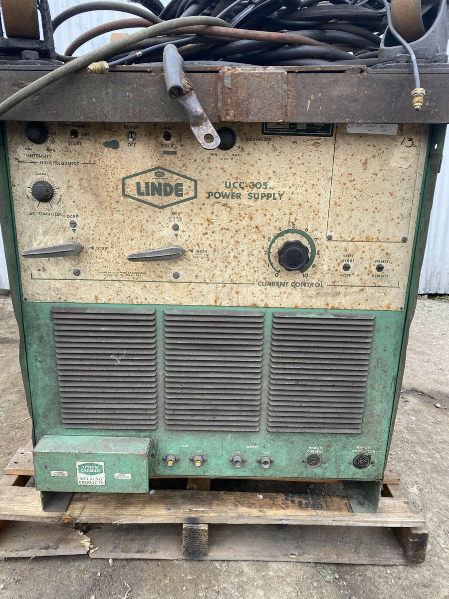Linde Model UCC-305 208/230/460V 1Ph 300 Amp ARC/TIG Welder – Tandy ...