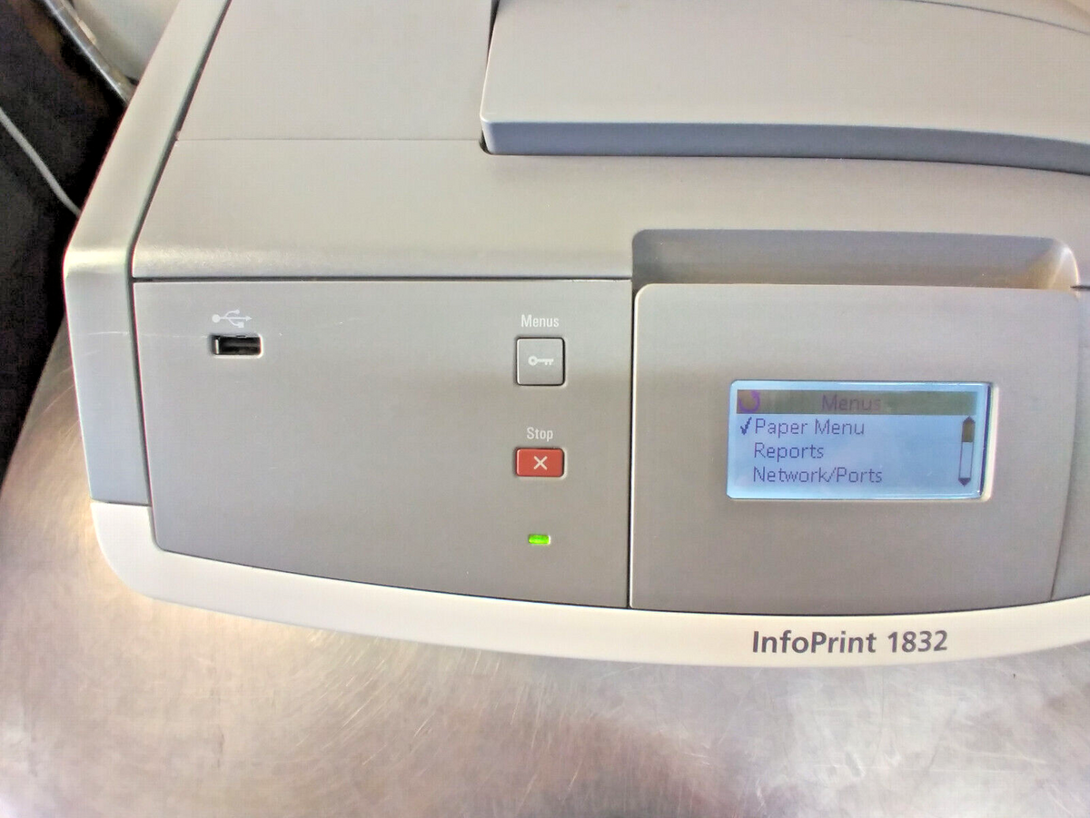 Ricoh / IBM InfoPrint 1832 Workgroup Laser Printer with Duplex - PARTS ...