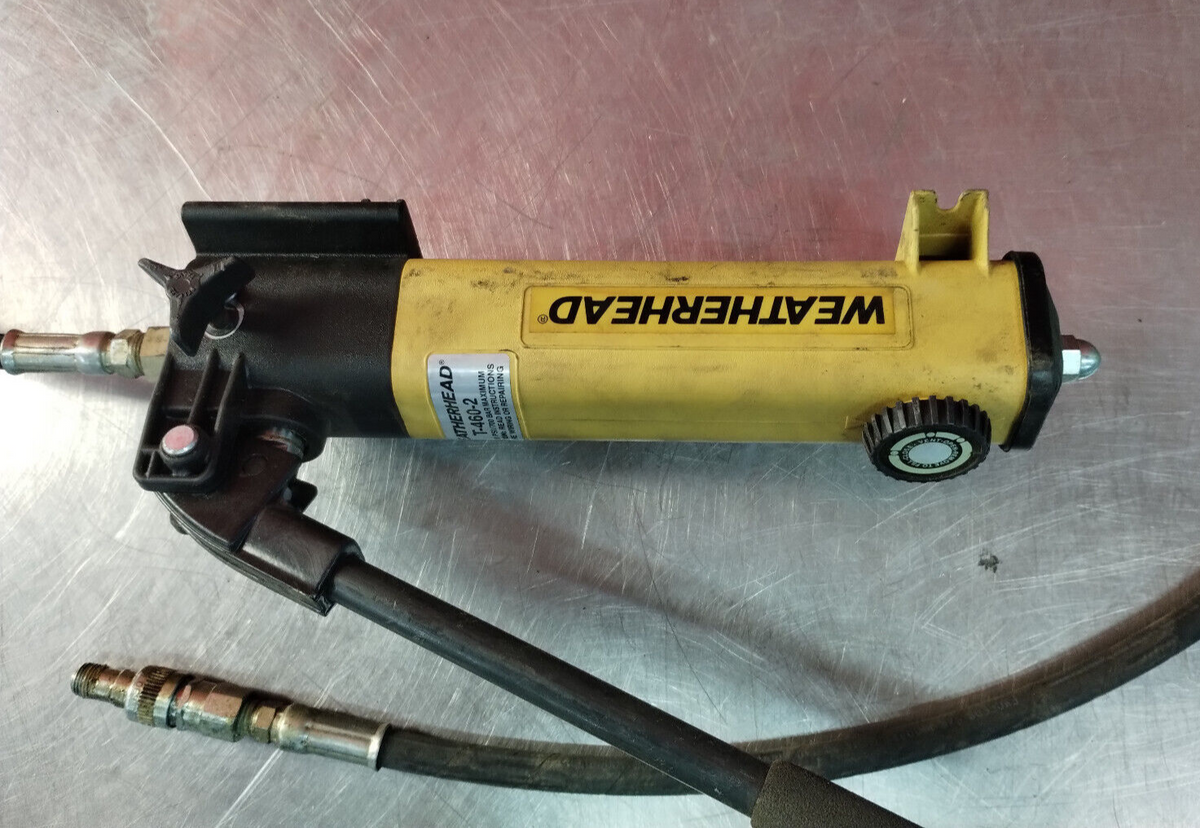 Weatherhead Hydraulic Hand Pump Model T-460-2 - USED – Tandy Surplus ...
