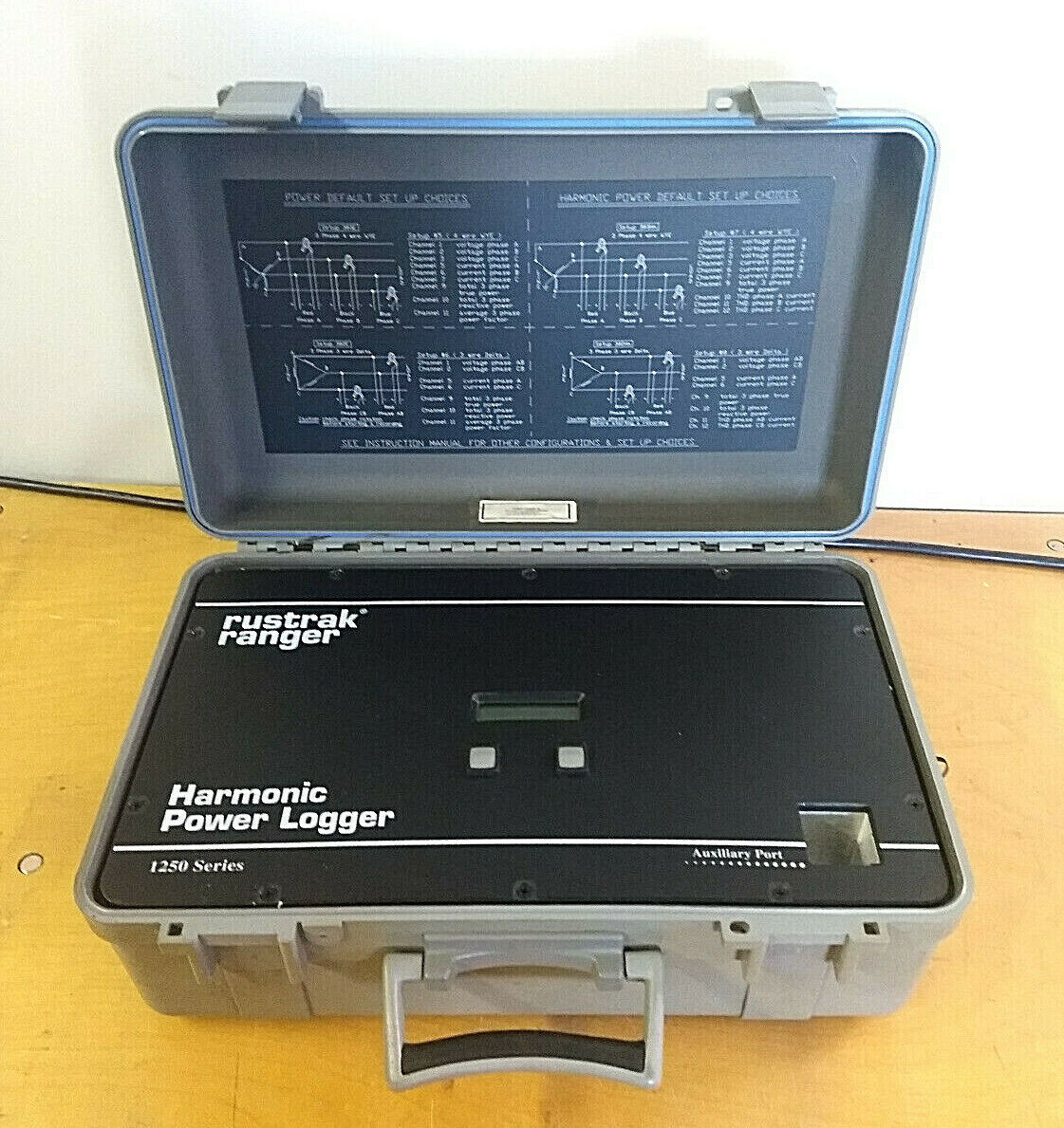 RUSTRAK RANGER HARMONIC POWER LOGGER 1250 SERIES – Tandy Surplus ...